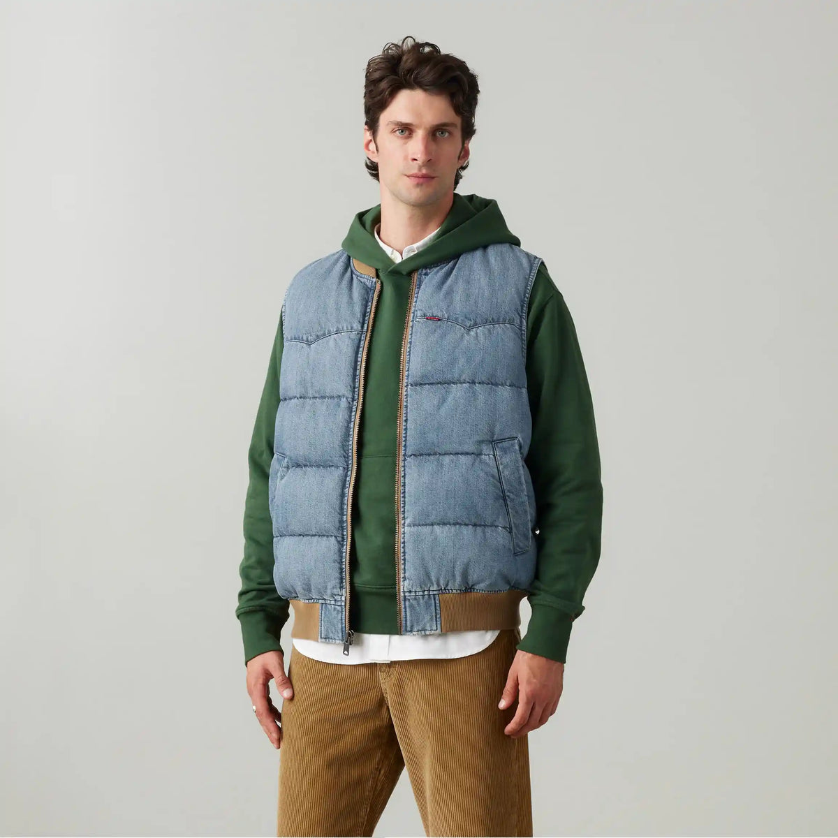 Levi's Western Super Puff Vest, slightly sidetracked, a9128-0000 – Norwood