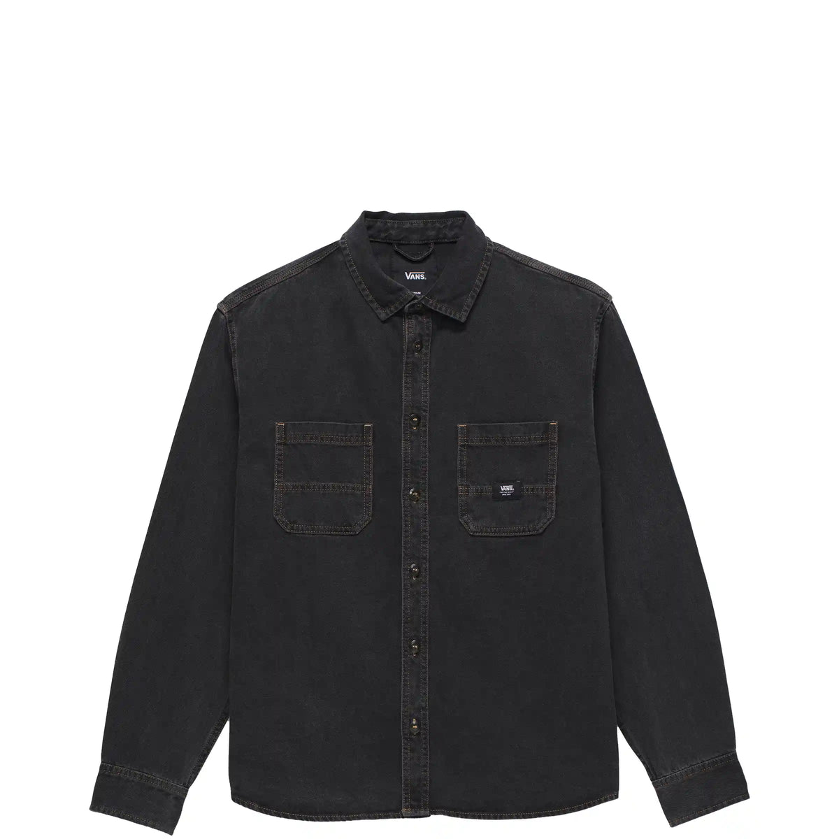 Vans Stevens Denim Woven, pavement (washed black), vn000hntdad – Norwood