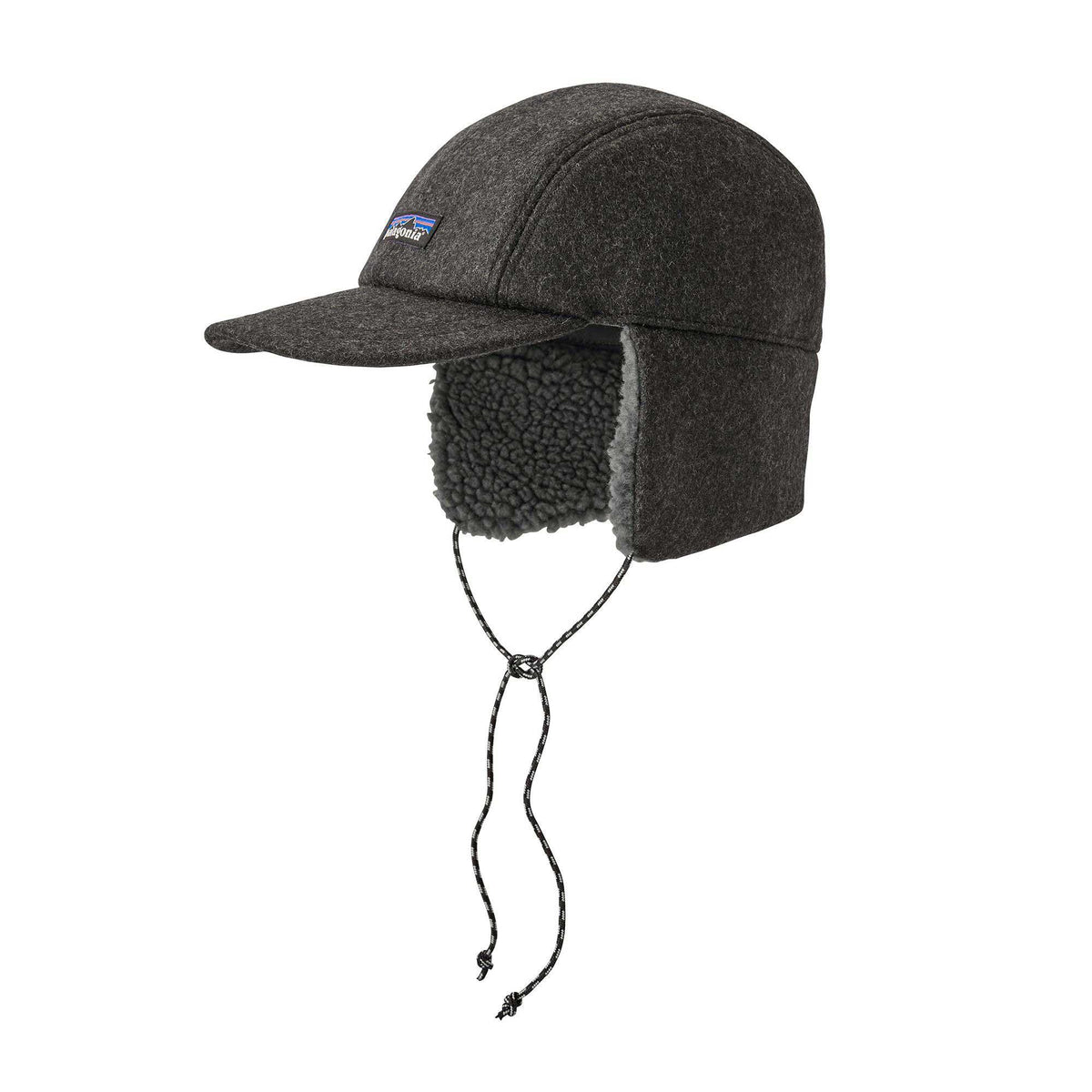 Patagonia Recycled Wool Ear Flap Cap, Forge Grey, 22325-FGE – Norwood