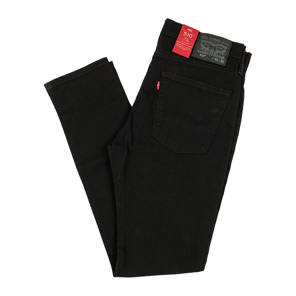 Levi's 510 Super Skinny denim, Jet Black, 05510-4173, 055104173 – Norwood