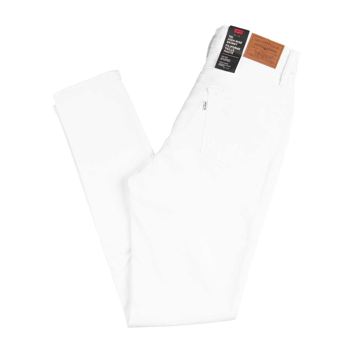 Levi's Womens 721 High Rise Skinny, Western White, 18882-0058 ...